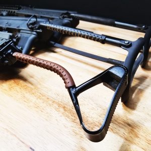 AK47 Leather Cheek Rest Kit | Lever Wraps and Cheek Rests for Lever ...